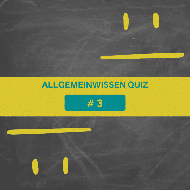 Allgemeinwissen Quiz: Knackst du diese 20 Quizfragen?