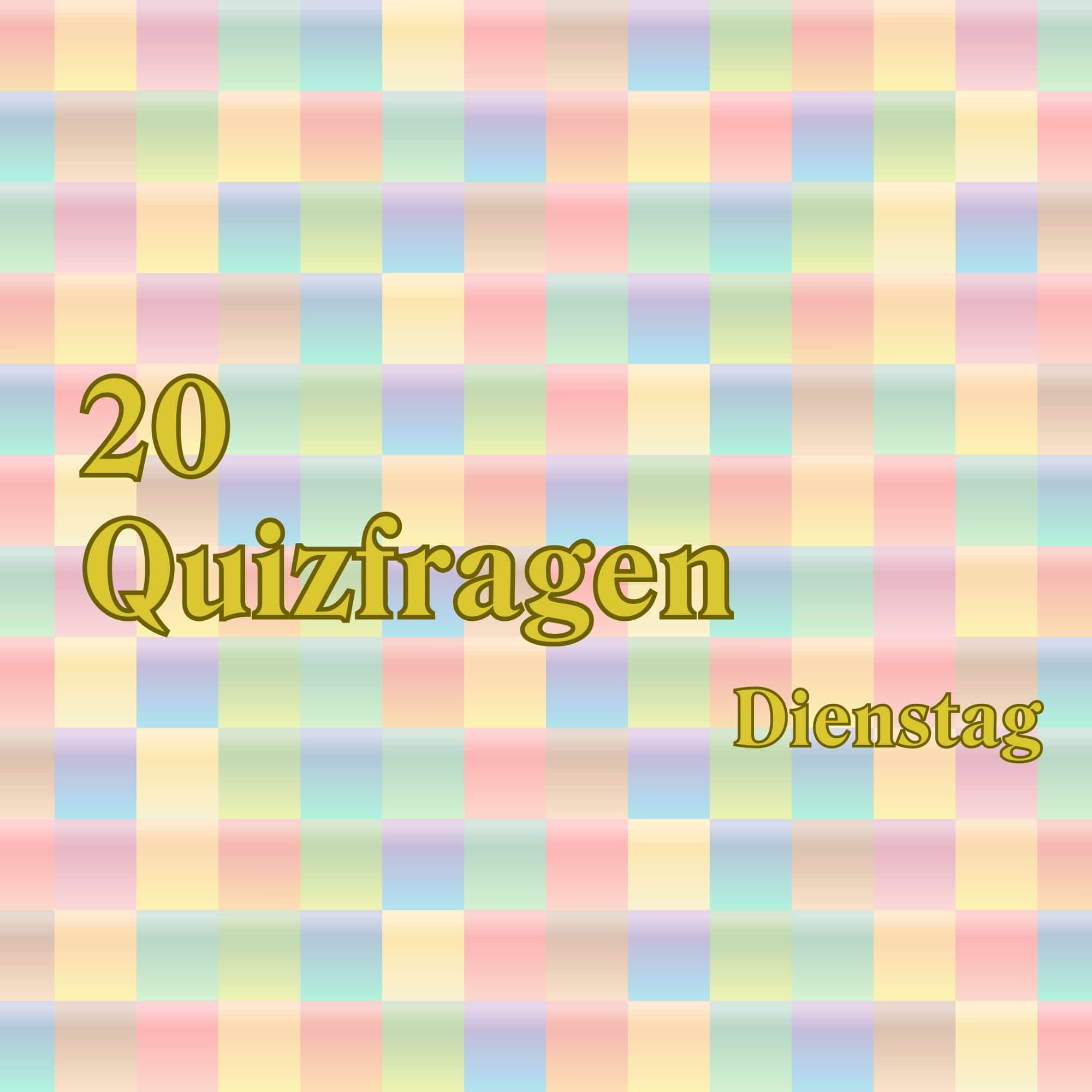 20 Quizfragen, die deinen Durchblick erweitern!